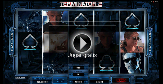 Terminator 2 online - Donde jugar en modo real